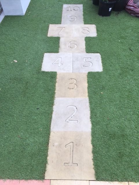 Stone hopscotch | Stoneworld (Tas) Pty Ltd