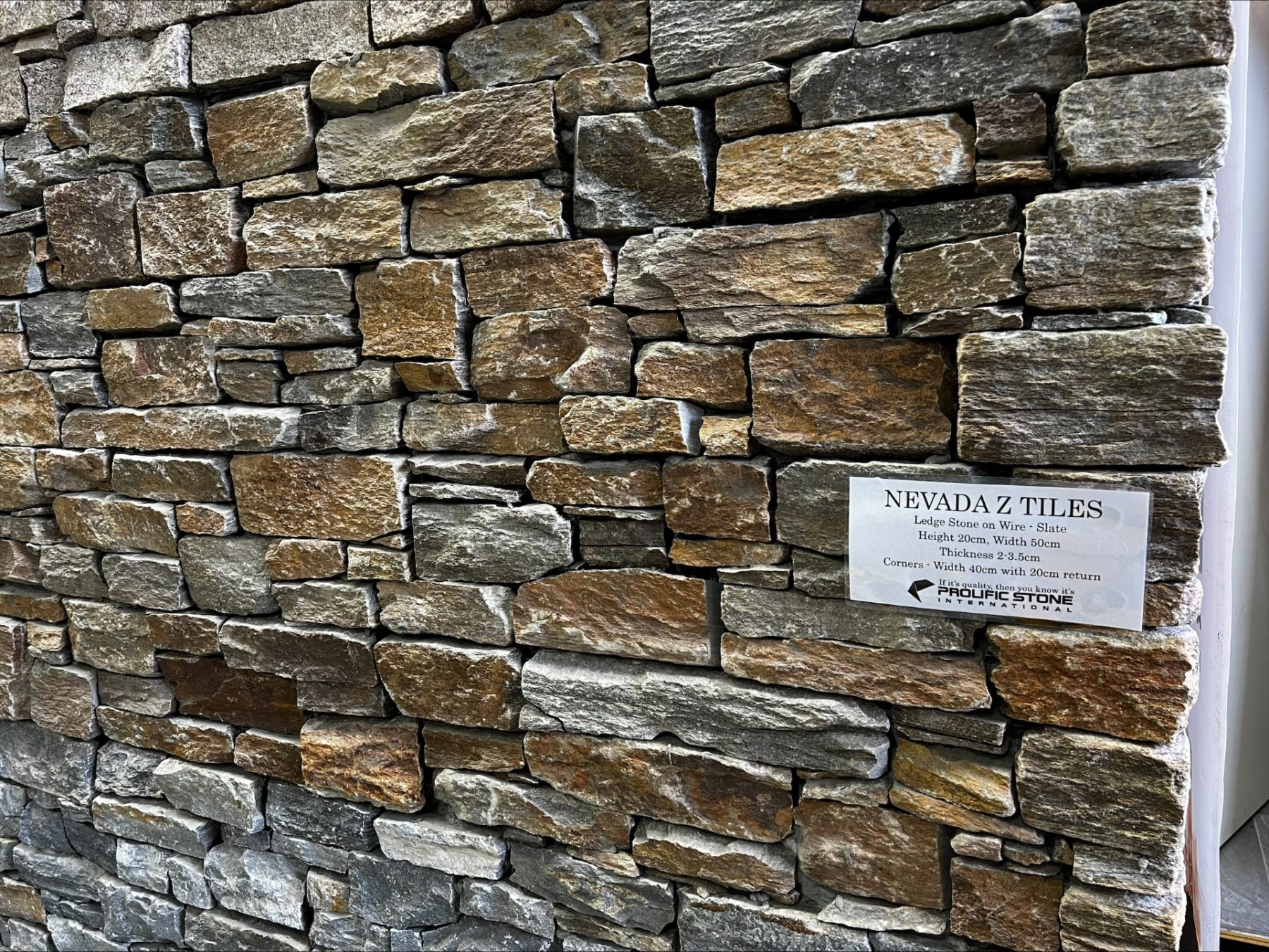 Prolific Stone – Z tile | Stoneworld (Tas) Pty Ltd